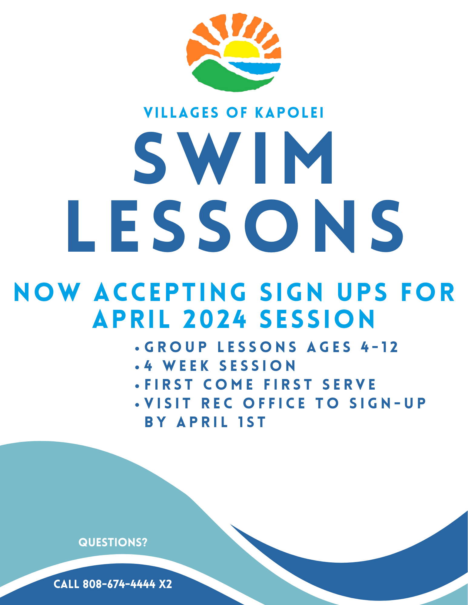 Upcoming Special Events & Programs – Villages of Kapolei Association